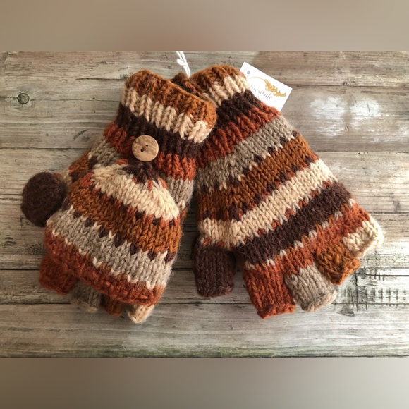 Accessories | Mittens Fingerless Gloves 10 Wool | Poshmark